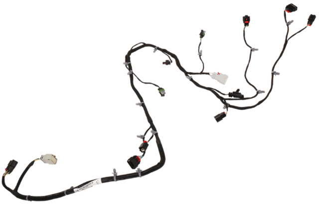 Rear License Plate Lamp and Object Sensor Wiring Harness 84319875 ...