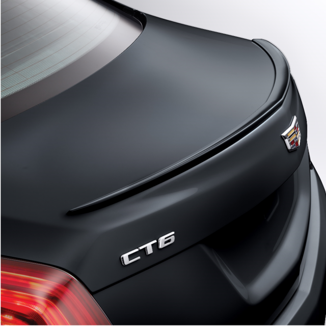 2016-2018 Cadillac CT6 Black Rear Flush Mount Spoiler 23241315 GM ...