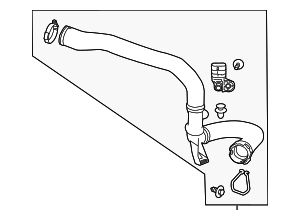 2013-2021 GM (Replaces 42698921) F Hose 42731155 GM | GMPartsDirect.com
