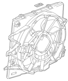 2016-2020 GM Fan (Replaces Part Number 23347101) 84392557 GM ...