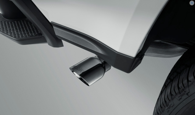 2024 Chevrolet Colorado Black Chrome Exhaust Tail Pipe Extension ...