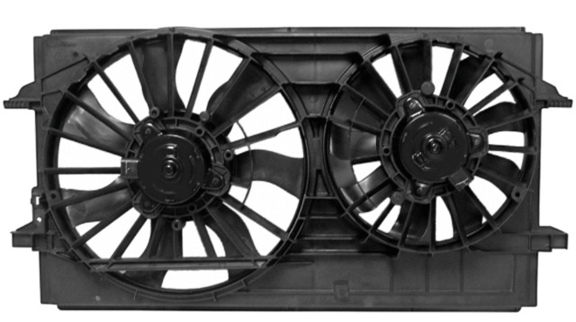 2004-2012 GM Engine Cooling Fan Assembly with Shroud 15788745 GM ...