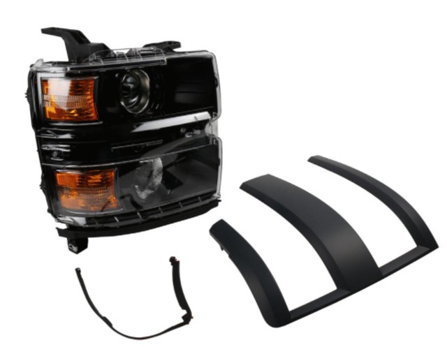 2015-2019 Chevrolet Unpainted Passengers Sidr Headlight Assembly ...