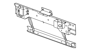 (Replaces 85600438) Front End Upper Tie Bar 86522206 GM | GMPartsDirect.com
