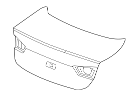 2016-2025 Chevrolet Malibu Lid (Replaces Part Number 84075221) 84538677 ...