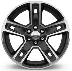 2014-2020 GM 22 Wheel, 5 Split-Spoke, Gloss Black 19301160 GM ...