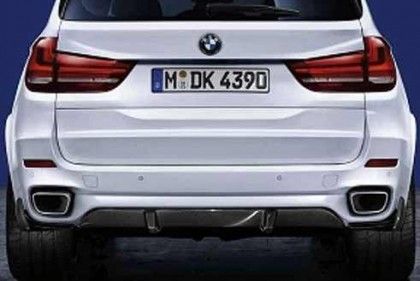 2014-2018 BMW X5 Bmw M Performance Carbon Fiber Rear Diffuser 51-19-2 ...