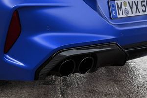 2020-2025 BMW Bmw M Performance Carbon Fiber Rear Diffuser Bumper Trim ...