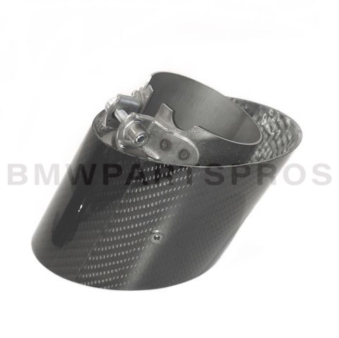2022-2024 BMW Bmw Oem M Performance Tailpipe Finisher Set In Carbon ...