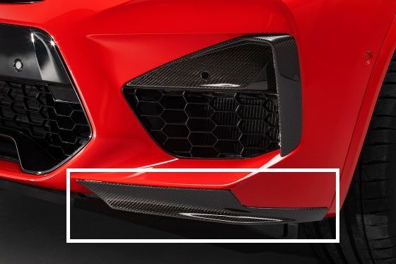 2020-2021 BMW X4 Bmw M Performance Carbon Fiber Pressure Lip - Right ...