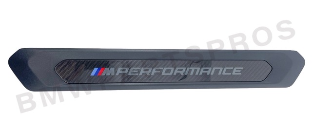 2022-2024 BMW X3 Bmw M Performance Door Sill Trim In Carbon Fiber 51-47 ...