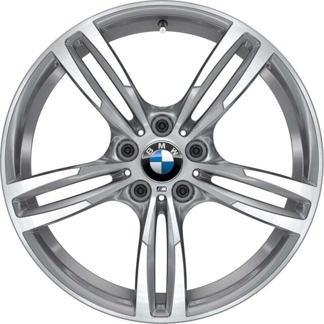 2015-2021 BMW Bmw Oem 19" M Double Spoke 437m In Ferric Grey - Front 36 ...