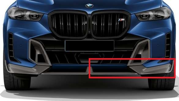 Bmw Oem M Performance Front Lip Attachment In Carbon Fiber - Left 51-19 ...
