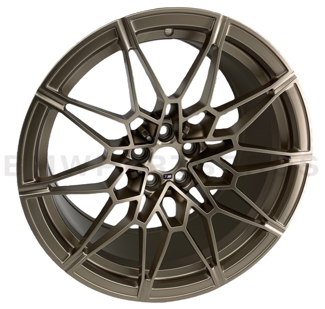 Bmw Oem 826m Individual Wheel In Gold Bronze 20" - Rear 36-10-7-888-151 ...