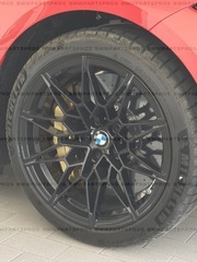 2021-2024 BMW Bmw Oem 826m Light Alloy Wheel In Jet Black 19" - Front ...