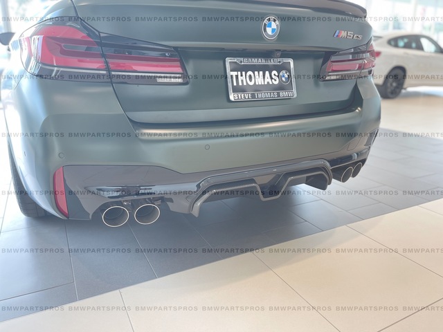 BMW OEM "M5 CS" REAR DIFFUSER IN CARBON FIBER 51129500602 | OEM Parts ...