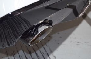 2022-2024 BMW Bmw Oem M Performance Tailpipe Finisher Set In Carbon ...