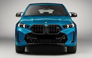 2024 BMW X6 Bmw Oem Front Grille In Matte Black With M Badge 51-13-5 ...