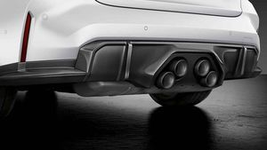 2022-2023 BMW Bmw M Performance Carbon Fiber Rear Diffuser 51-19-5-A19-8B5 | OEM Parts & Accessories