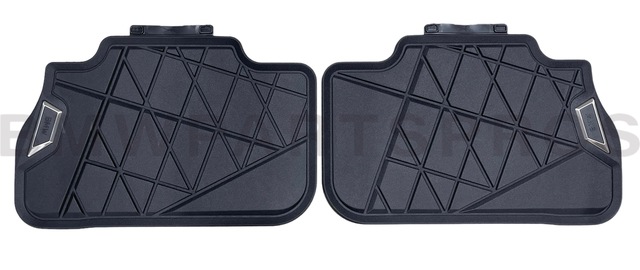 Bmw Oem All-weather Floor Mats - Rear 51-47-5-A20-D39 | OEM Parts ...