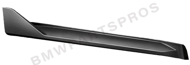 BMW OEM M PERFORMANCE SIDE SKIRT INSET IN CARBON FIBER - RIGHT 51-19-2 ...