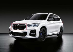 2020-2022 BMW X1 Bmw M Performance High Gloss Black Kidney Grille 51-13 ...