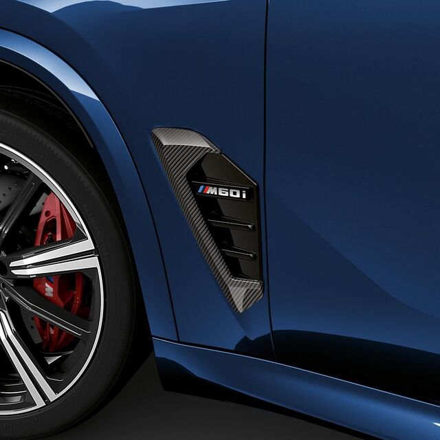 Bmw Oem M Performance Fender Trim In Carbon Fiber - Right 51-13-5-A3E ...