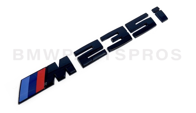 2022-2023 BMW BMW M PERFORMANCE HIGH-GLOSS BLACK BADGE - M235i 51-14-2 ...