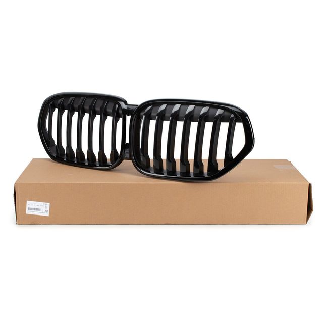 2020-2022 BMW X1 Bmw M Performance High Gloss Black Kidney Grille 51-13 ...