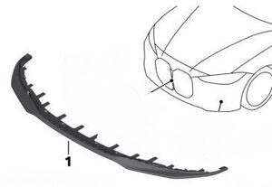 Bmw Oem M Performance Front Lip Attachment In Carbon Fiber 51195A36851 ...