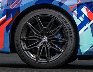 Bmw Oem 930m Wheel In Jet Black Ii Solid Unicolor 19" - Front 36-11-7 ...