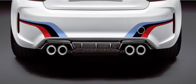 2020 BMW M2 Bmw Oem M Performance Rear Diffuser In Carbon Fiber 51-19-2 ...