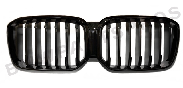 2022-2024 BMW X3 BMW OEM HIGH-GLOSS BLACK FRONT GRILLE - X3/X4 30ix 51 ...