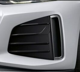 2022-2024 BMW i4 Bmw Oem M Performance Front Inlet Trim In Carbon Fiber ...