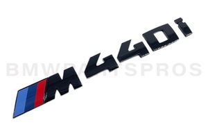 BMW OEM M PERFORMANCE HIGH-GLOSS BLACK BADGE - M440i 51-14-2-472-852 ...