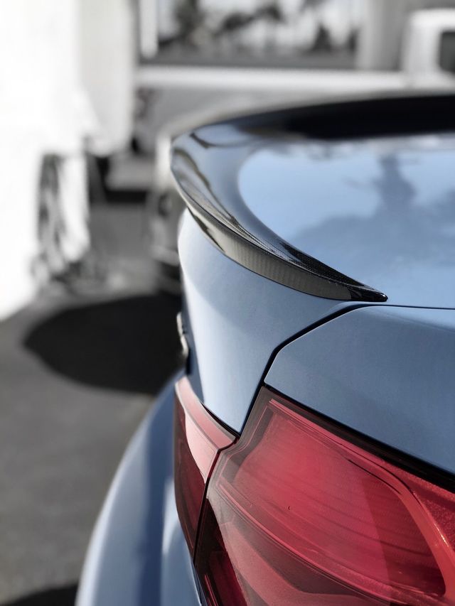 2013-2018 BMW Bmw M Performance Carbon Fiber Rear Spoiler 51-71-2-240 ...