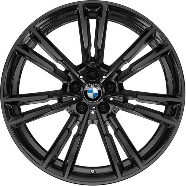 2018-2023 BMW Bmw Oem 706m Double Spoke Wheel In Jet Black 20" - Rear ...