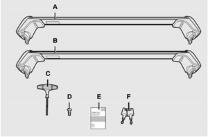 2019-2024 BMW Bmw Oem Roof Rack Bars - G20/g80 82-71-2-457-808 | OEM ...