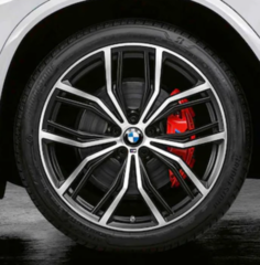 2022-2024 BMW Bmw Oem 701m Performance Summer Wheel And Tire Set 21" 36 ...