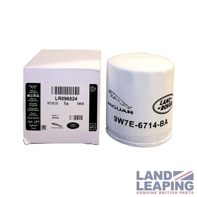 LR096524 - Oil Filter 2012-2017 Land Rover | Land Leaping Genuine British Parts