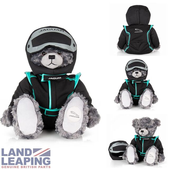 JJTY002GYA - Jaguar Racing Teddy Bear | Land Leaping Genuine British Parts