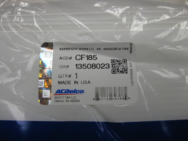 13508023 - Filter - 2013-2024 GM | Kipp Scott GM Parts