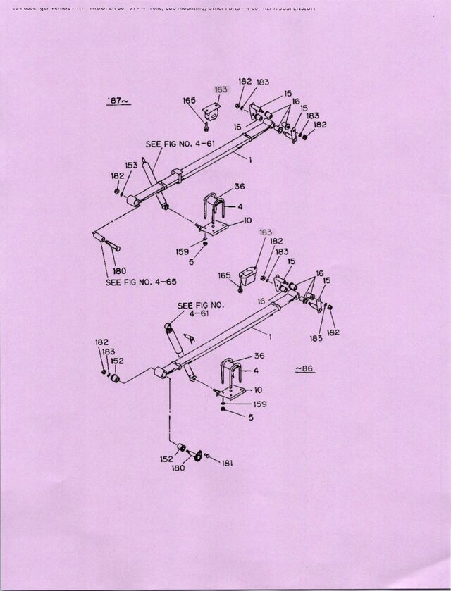 Rear Leaf Spring Bump Stop 8942348973 | Isuzu Parts Center