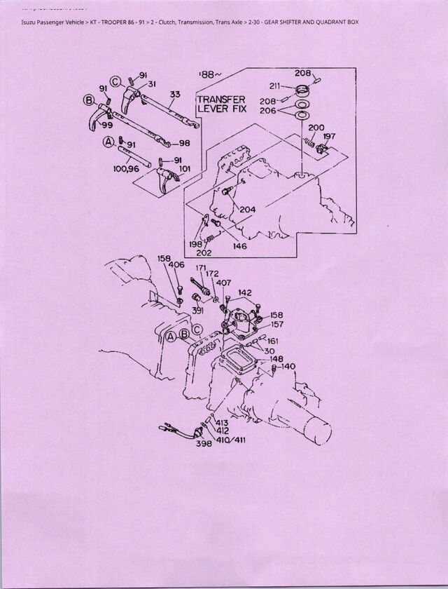 1984-2004 Isuzu Reverse Lamp Switch 8981818020 | Isuzu Parts Center