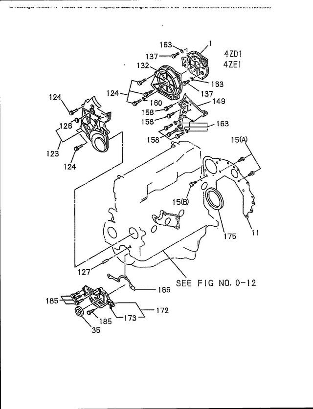 1985-1997 Isuzu Outer Upper Timing Cover 8944524211 | Isuzu Parts Center