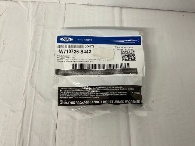 W710726-S442 - Bolt (SOLD AS A PACKAGE OF 4) - Ford OEM Parts Outlet
