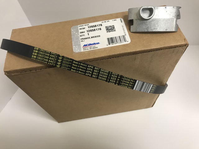 12658178 - Air Conditioning Compressor Belt Kit with Tool 2014-2025 GM ...