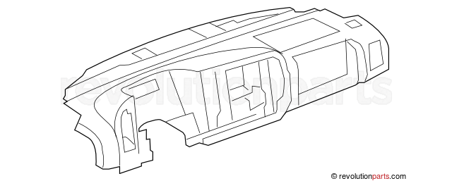 2007-2011 GM Instrument Panel 19331340 | OEM GM Parts