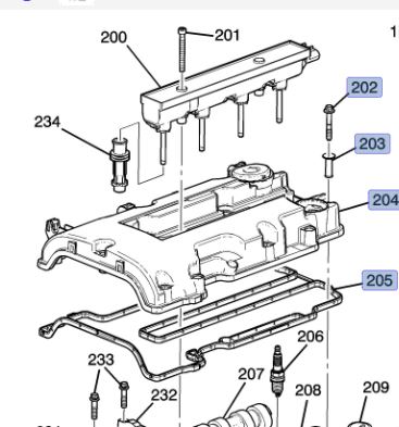 2011-2021 GM Valve Cover W/Seal 25203036 | OEM GM Parts