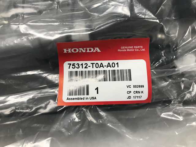 75312-T0A-A01 - Lower Molding 2012-2016 Honda CR-V | Honda Parts HQ